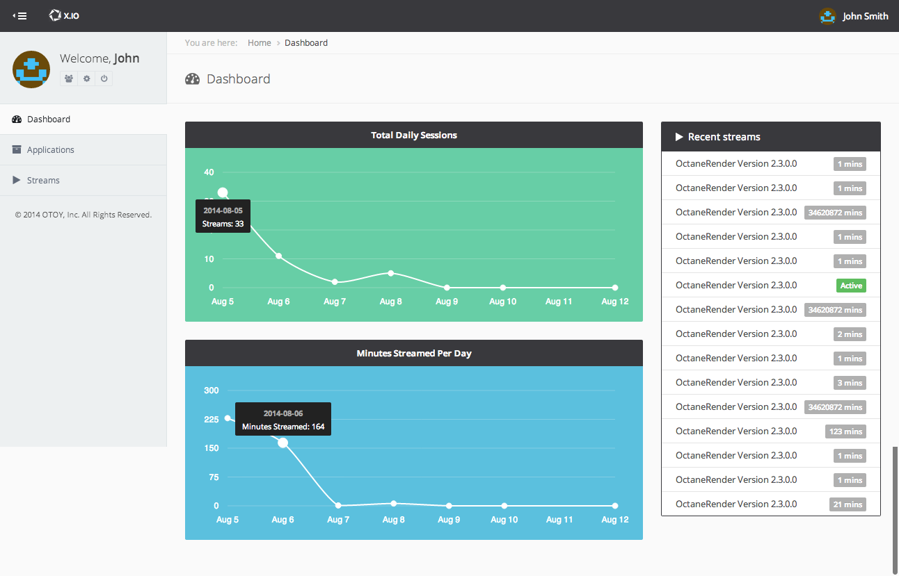 OTOY • OTOY unveils X.IO App Streaming service