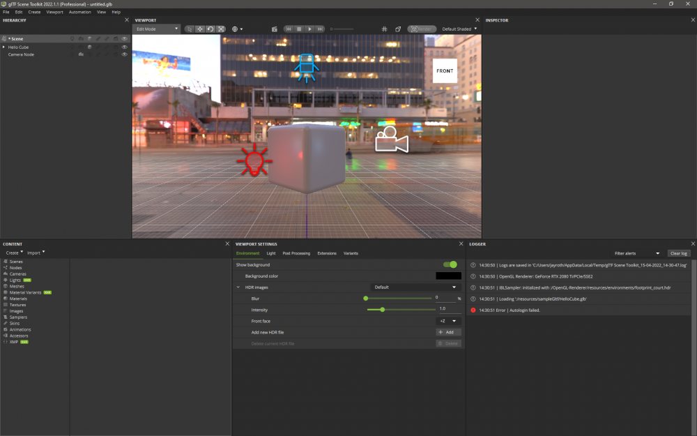 OTOY • OTOY® and UX3D strengthen the position of glTF™
